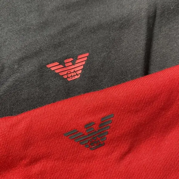 EA7 Logo Details Two T-shirts