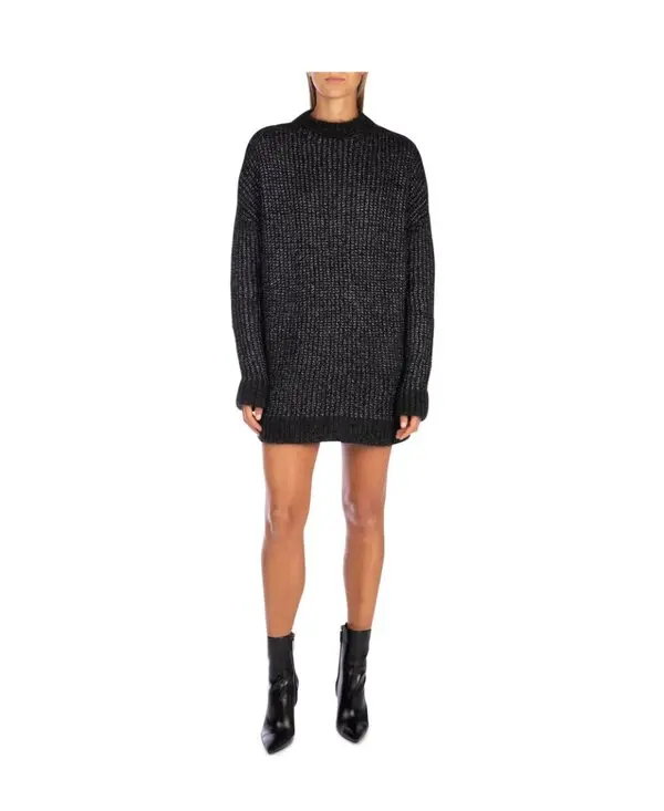 Saint Laurent Metallic Loose-knit Jumper