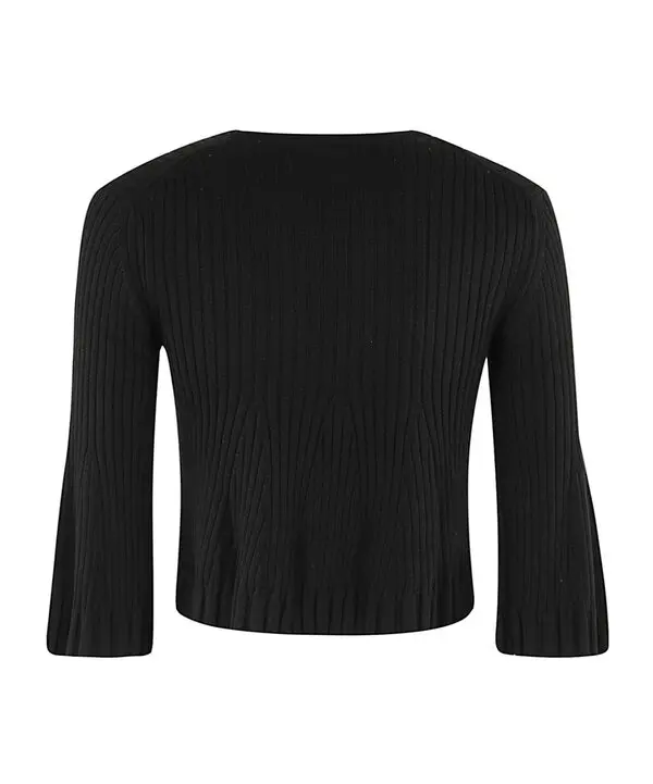 LOULOU STUDIO Long-sleeved Ribbed Sweater