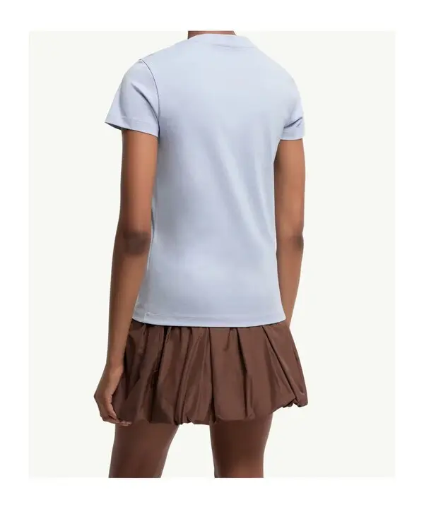 Moncler Embroidered Logo Crewneck T-shirt