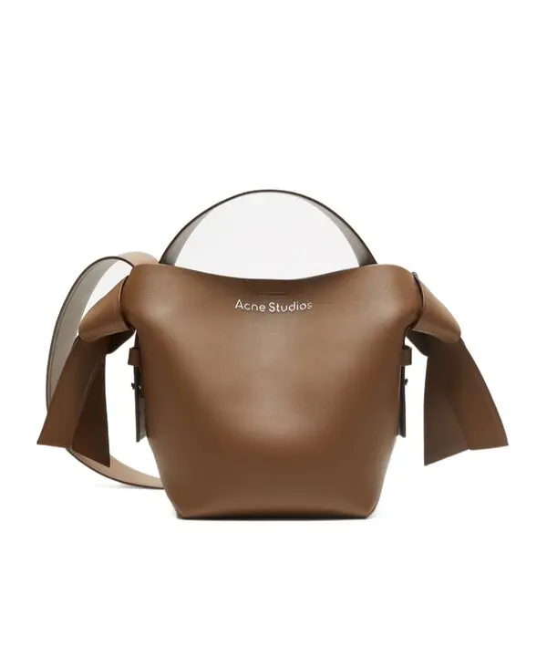Acne Studios Musubi Cross Body Bag - Camel Brown
