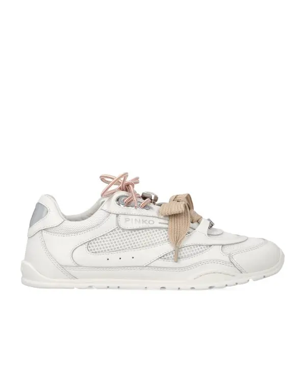 Pinko Yulia Lace-up Sneakers - White