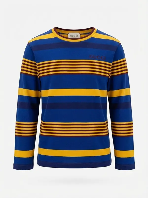 Gucci Striped Long Sleeve T-shirt