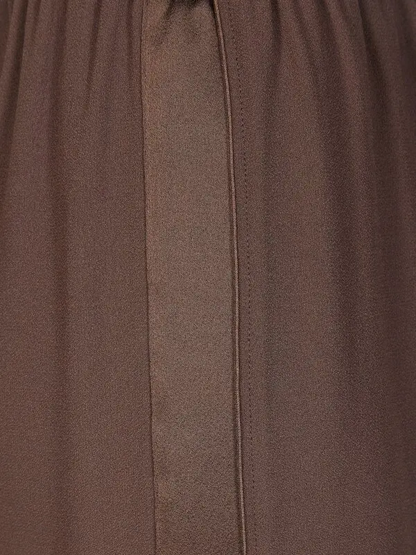 FORTE_FORTE Elasticated Straight Leg Trousers
