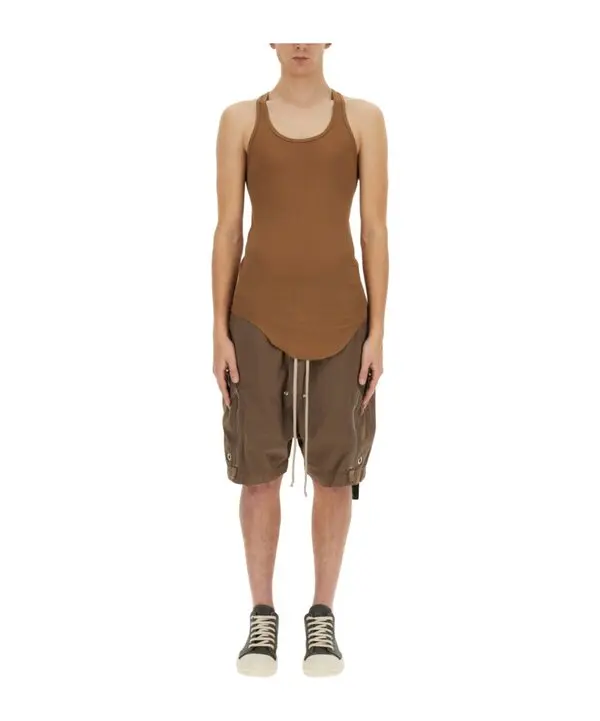 Rick Owens Sleeveless Tank Top - Brown