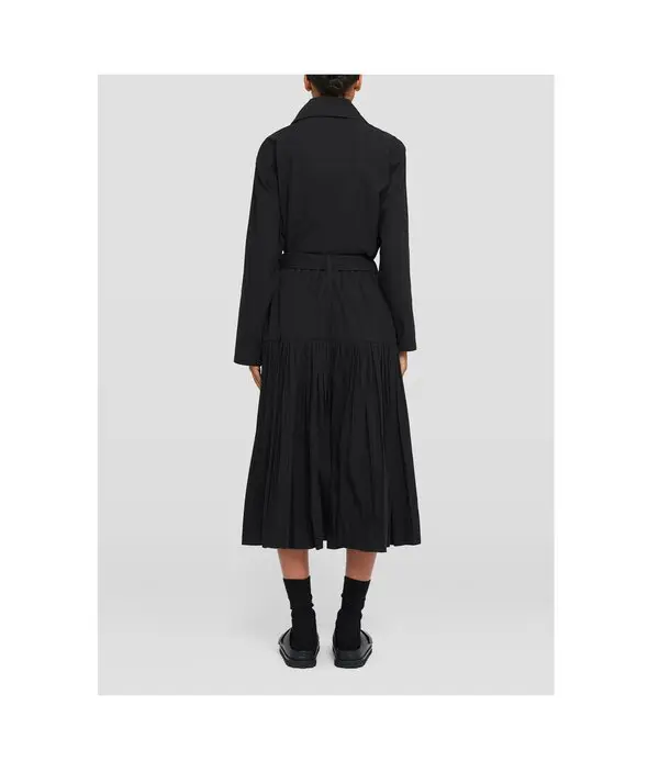JIL SANDER Belted Waist Midi Skirt