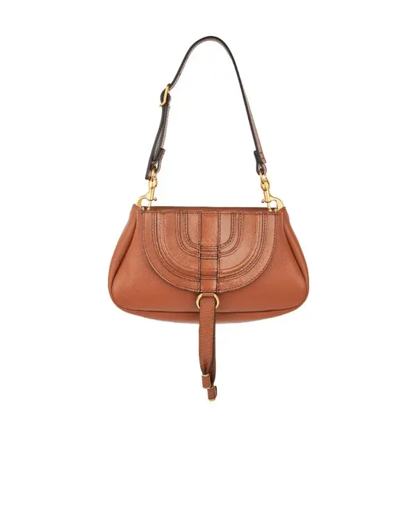 Chloé Marcie Shoulder Bag - Brown