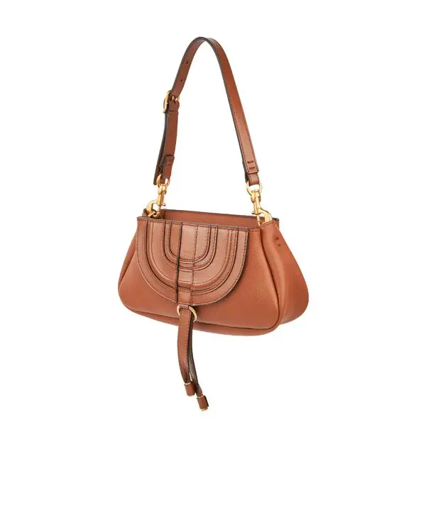 Chloé Marcie Shoulder Bag - Brown