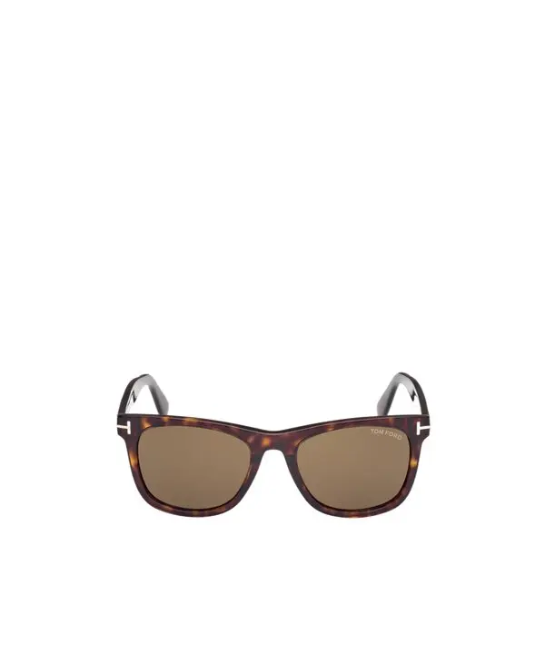 TOM FORD Kevyn Square Frame Sunglasses - Gray
