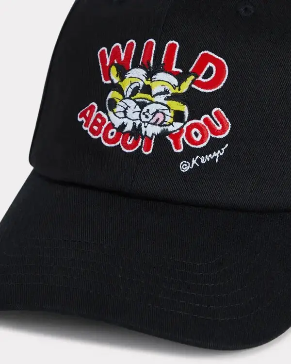 Kenzo Wild Tiger Embroidered Baseball Cap