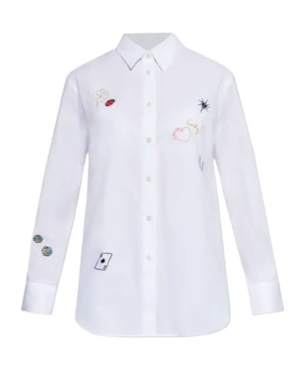 Paul Smith Appliquéd Button-up Shirt