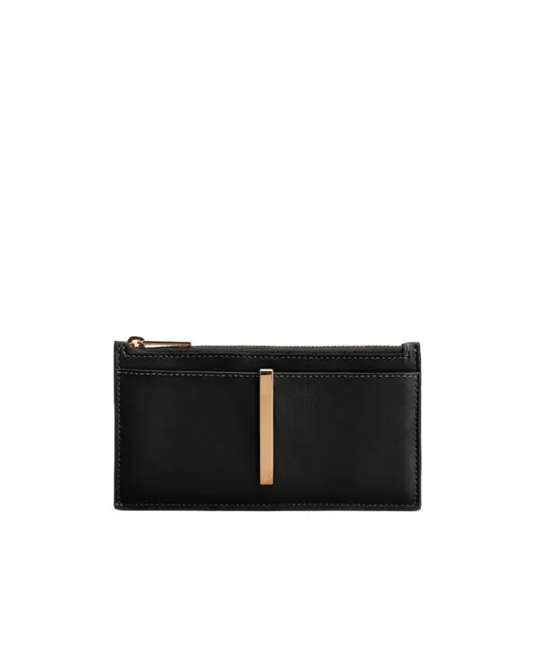 TOD'S Logo Embossed Card Holder - Black