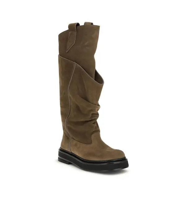 Attico The New Robin Passeggiata Combat Boots - Green