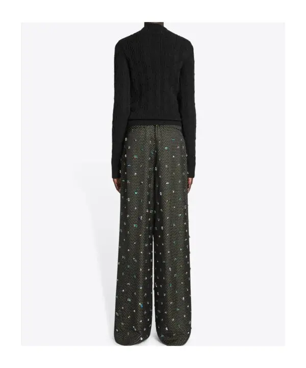 Dries Van Noten Mock Neck Knitted Jumper