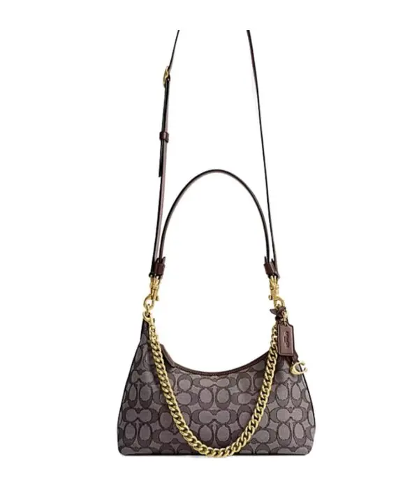 COACH Juliet 25 Shoulder Bag In Signature Jacquard - Oak Maple