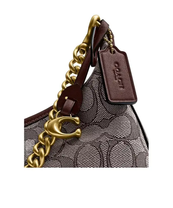 COACH Juliet 25 Shoulder Bag In Signature Jacquard - Oak Maple
