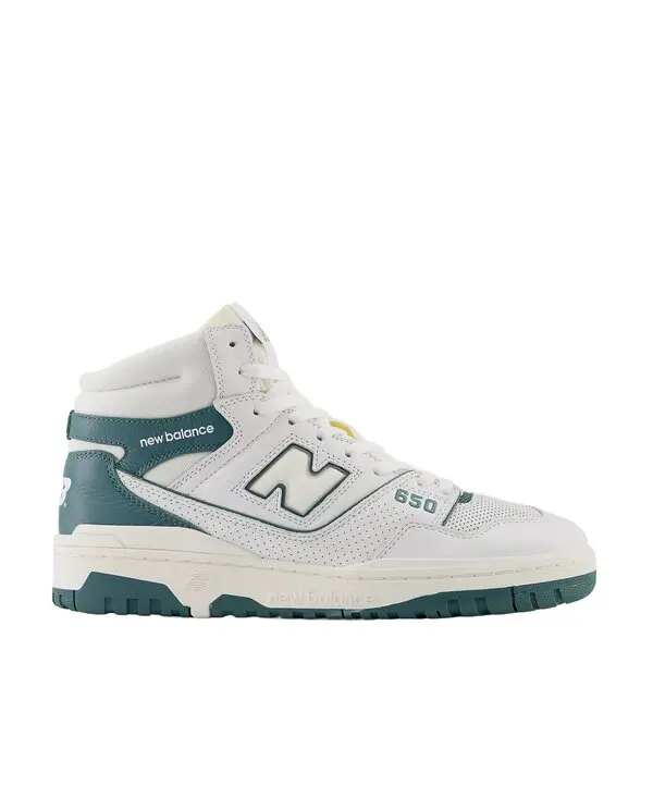 NEW BALANCE 650 High-top Sneakers - White