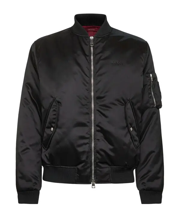 Gucci Zip-up Bomber Jacket