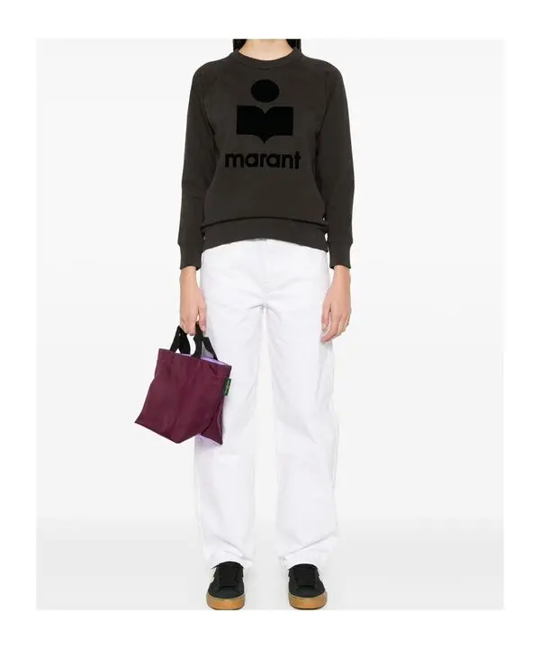Isabel Marant Étoile Millyny Crewneck Sweatshirt - Black