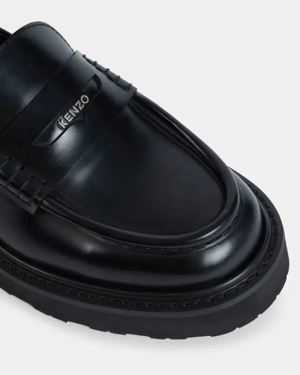 Kenzo Yukio" Leather Loafers