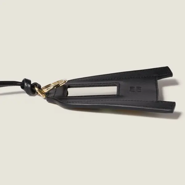 Miu Miu Logo Label Key Ring - Multicolor