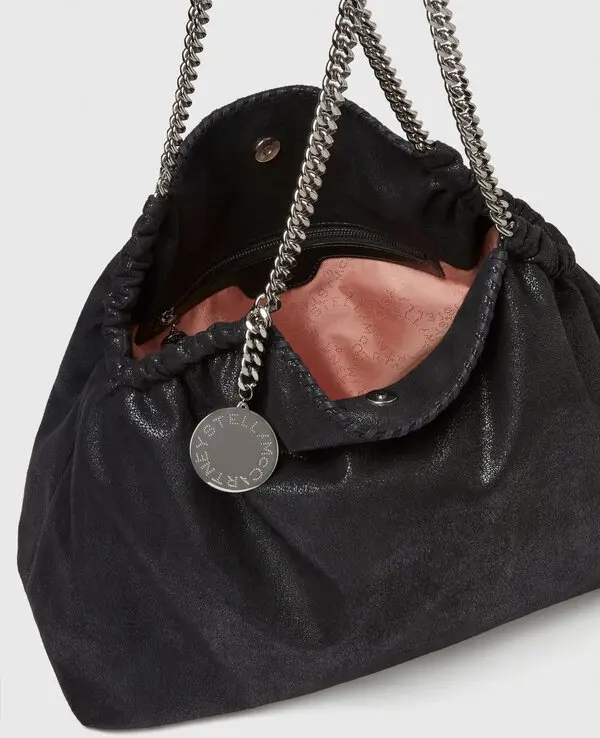 Stella McCartney Falabella Drawstring Tote Bag - Black
