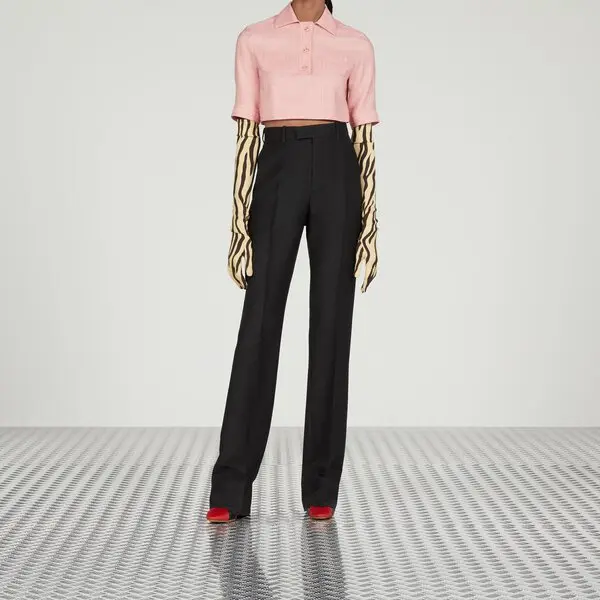 Gucci Pleated Front Trousers