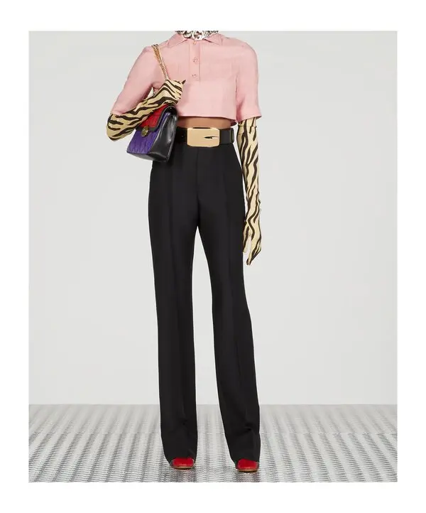 Gucci Pleated Front Trousers