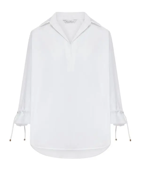 Max Mara Long-sleeved Drawstring Top - No