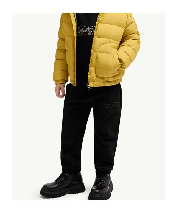 Moncler Cotton Sweatpants With Graphic Details