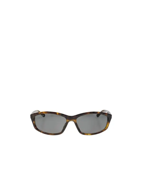 Balenciaga Oval-frame Sunglasses - Brown
