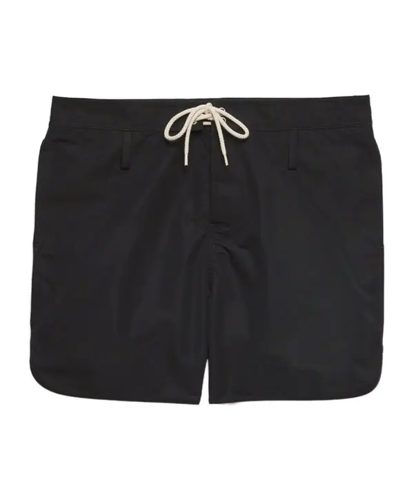 Prada Drawstring Swim Trunks - Black