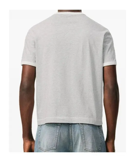 Ami Logo-patch Crewneck T-shirt