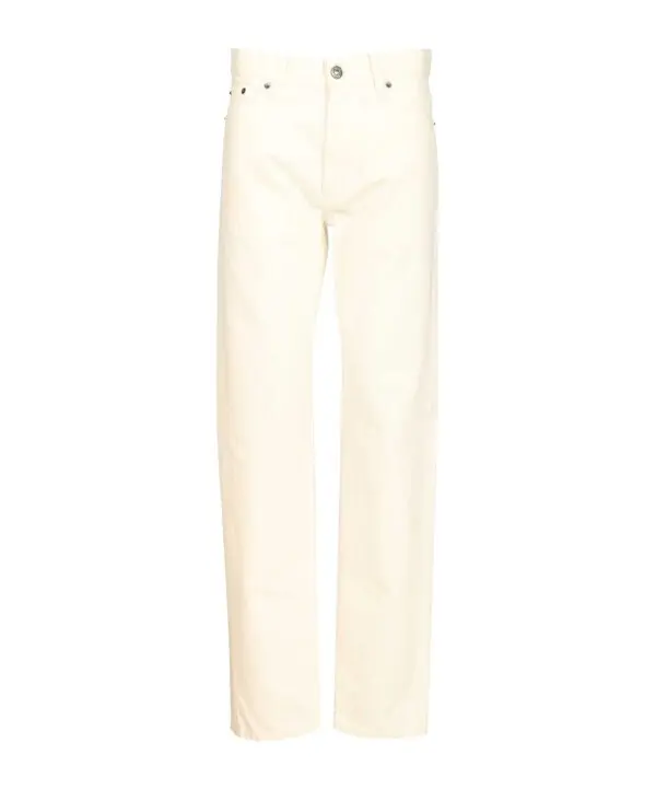 Zegna Logo Patch Straight-leg Jeans