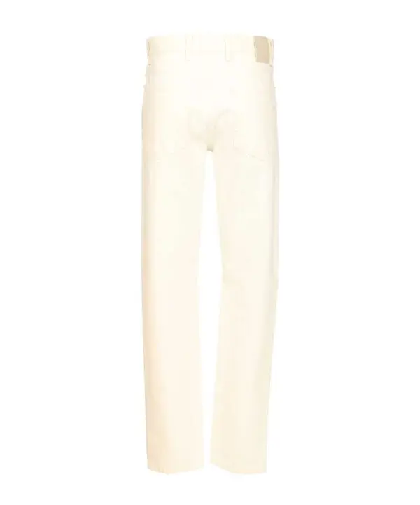 Zegna Logo Patch Straight-leg Jeans
