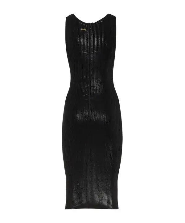 Dsquared2 Sleeveless Ribbed Midi Dress