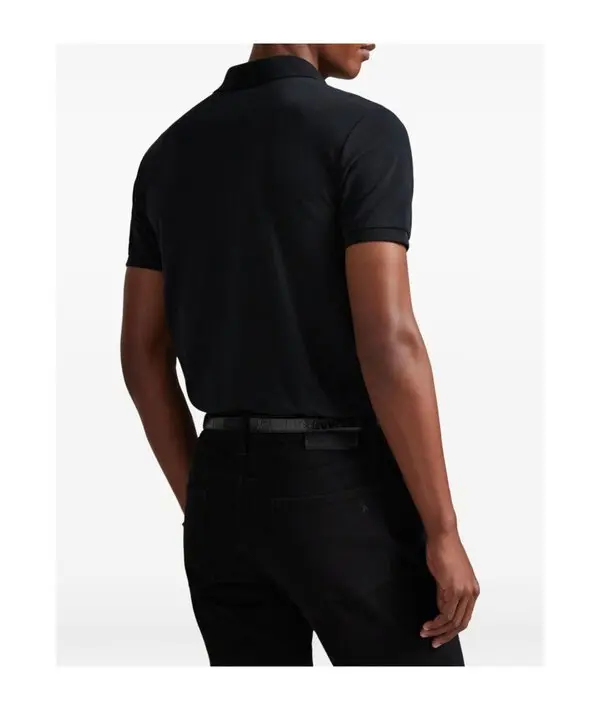 Polo Ralph Lauren Custom Slim Fit Stretched Polo Shirt - Black