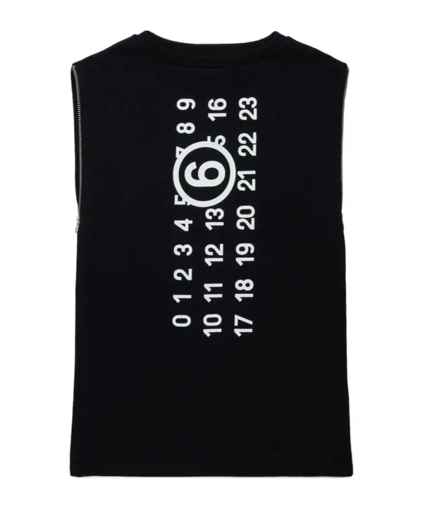 MAISON MARGIELA Sleeveless Number Logo Dress