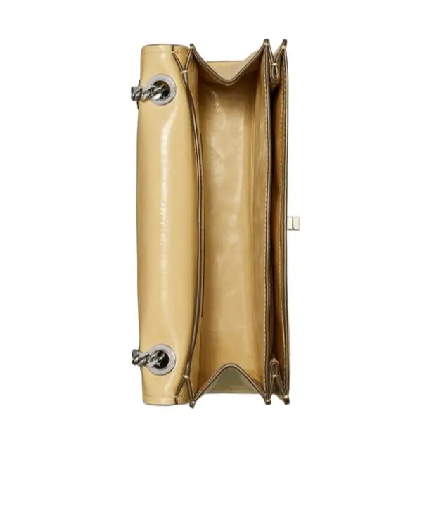 Tory Burch Kira Turnlock Shoulder Bag - Brown