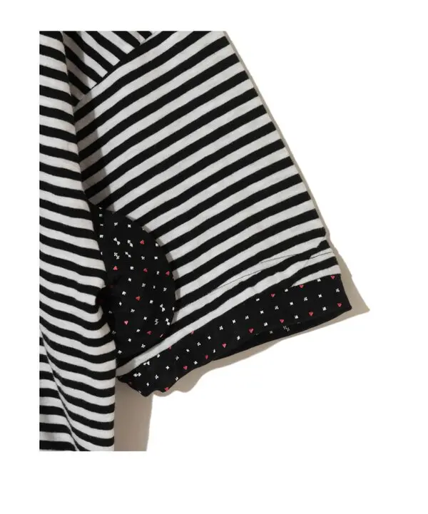 Undercover Speech Bubble Design Striped T-shirt