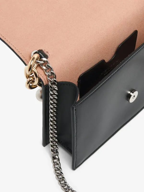 Alexander McQueen Skull Embellished Chain Clutch Bag