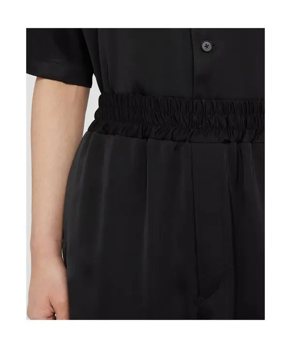 JIL SANDER High-waisted Knee-length Shorts - Black