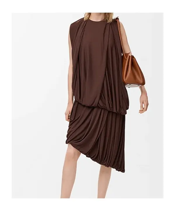 Loewe Asymmetrical Draped Blouse