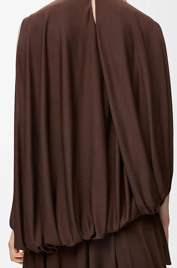 Loewe Asymmetrical Draped Blouse