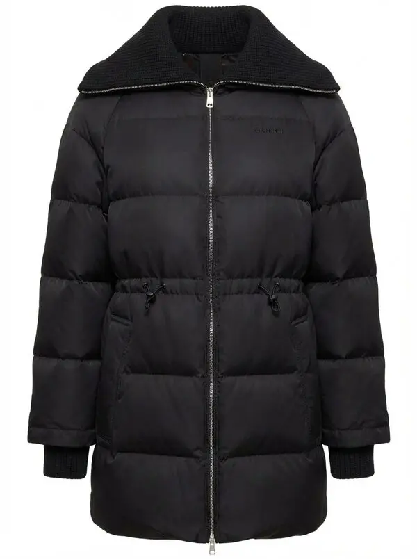 Gucci Zip-up Hooded Puffer Jacket