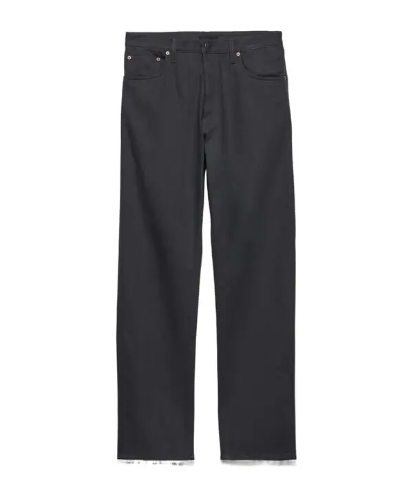 Prada Regular Raw Denim Jeans