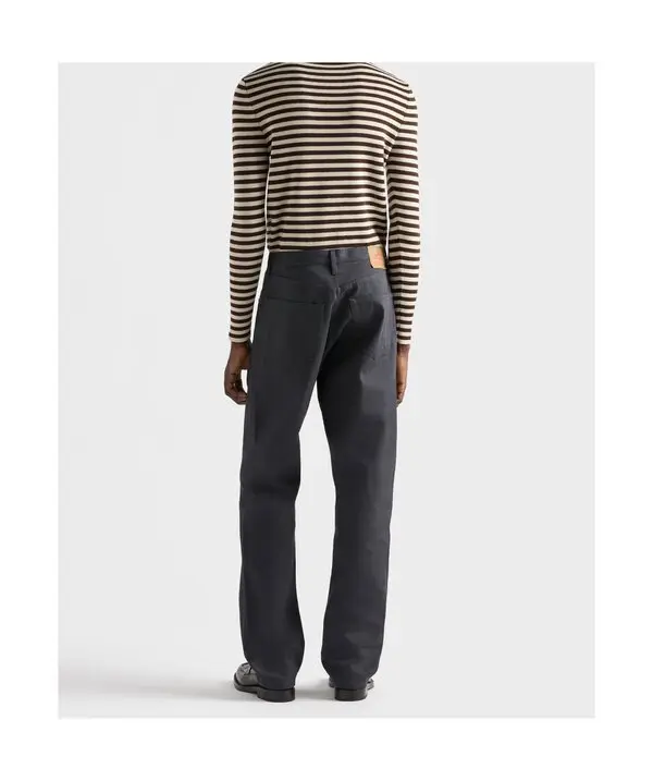 Prada Regular Raw Denim Jeans
