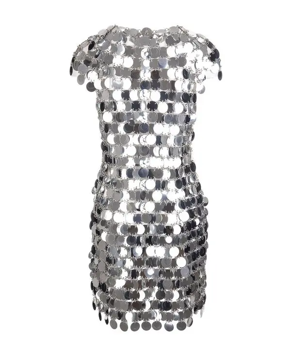 Rabanne Sequined Mini Dress