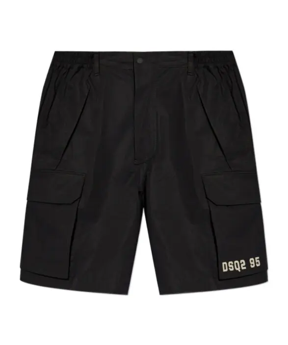 Dsquared2 Logo Printed Cargo Shorts
