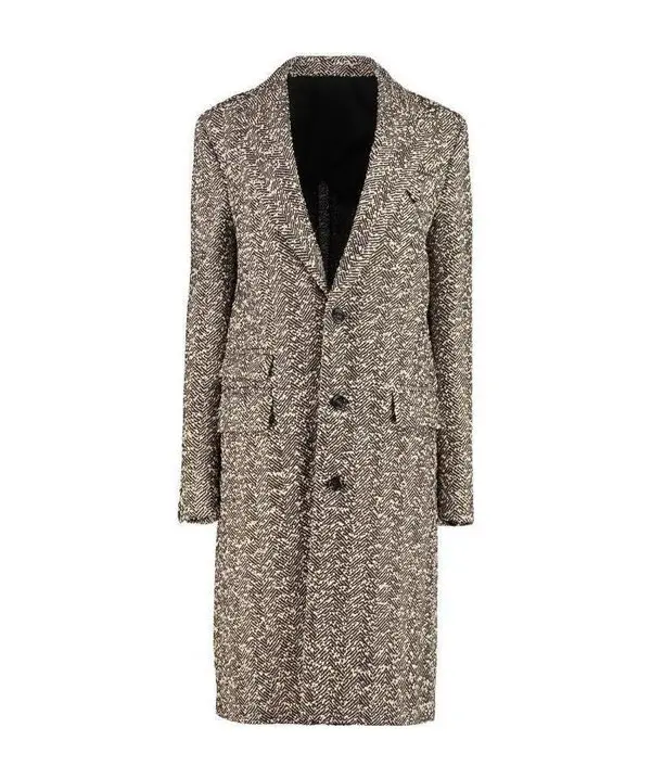 Bottega Veneta Single Breasted Buttoned Coat